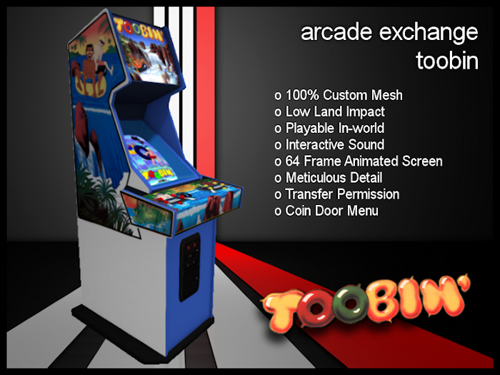 Second Life Marketplace - [AMG] Arcade Exchange - Toobin